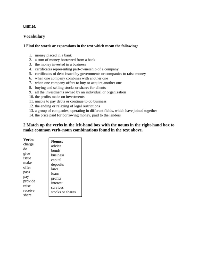 UNIT 14 | PDF