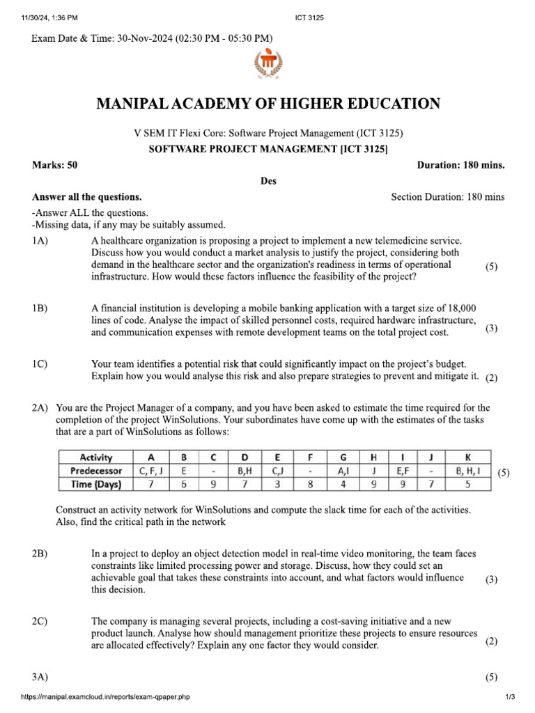 SPM Paper | PDF