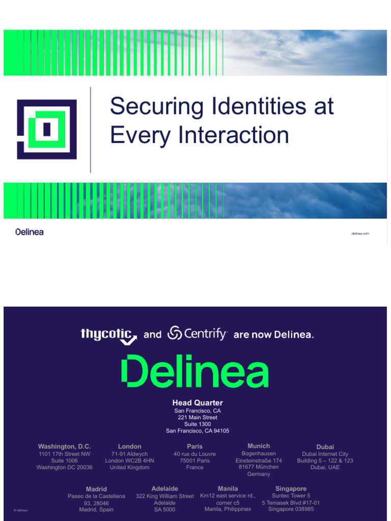 Delinea Identity Security | PDF | Cloud Computing | Secure Shell