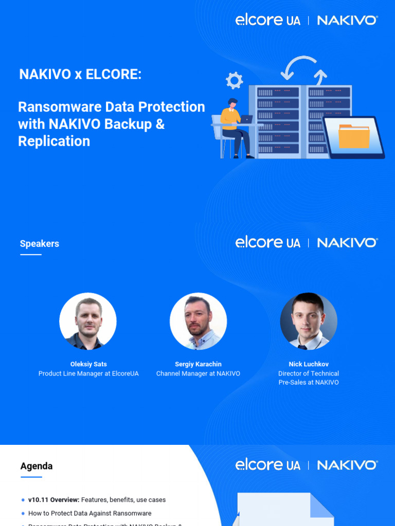 Ransomware Protection with NAKIVO Backup | PDF | Backup | Virtual Machine