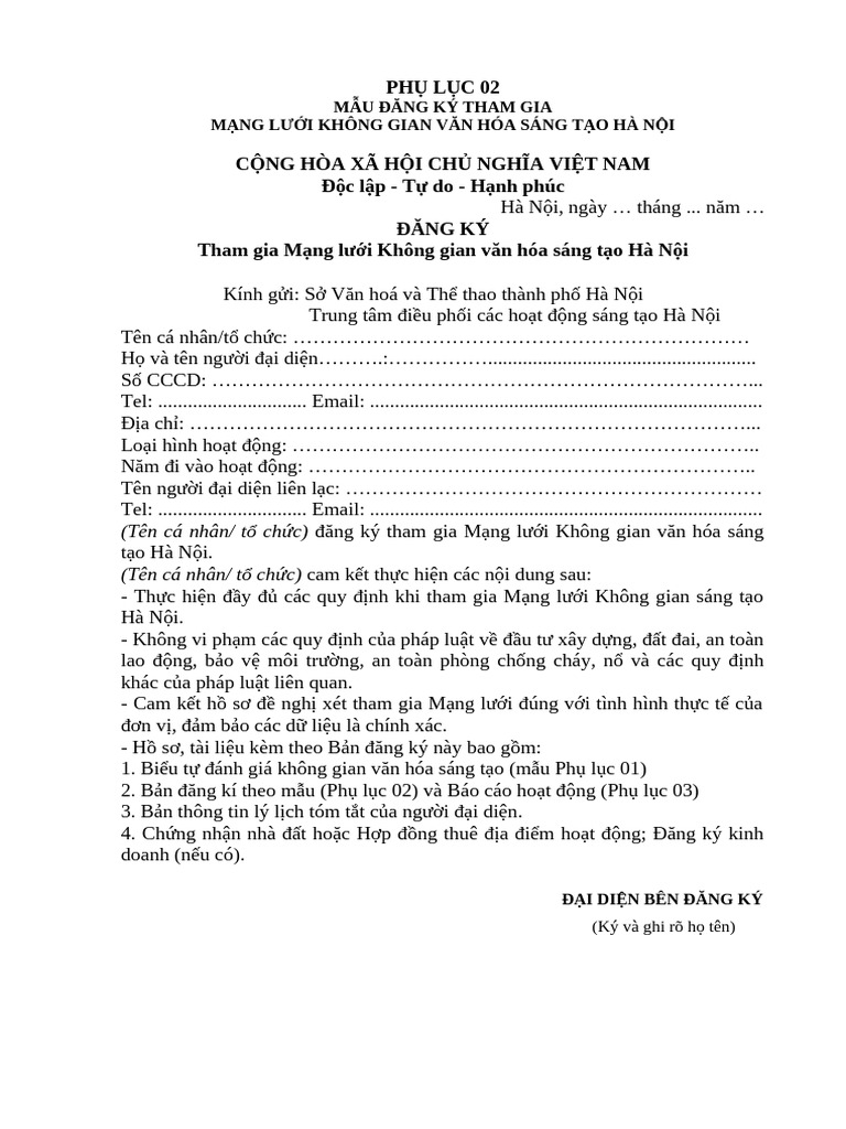 PL 02 - Dang Ky Mang Luoi KGVHST | PDF