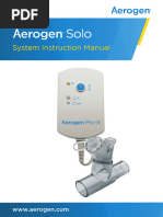 Aerogen Solo Quick Reference Guide | PDF | Clinical Medicine | Respiration