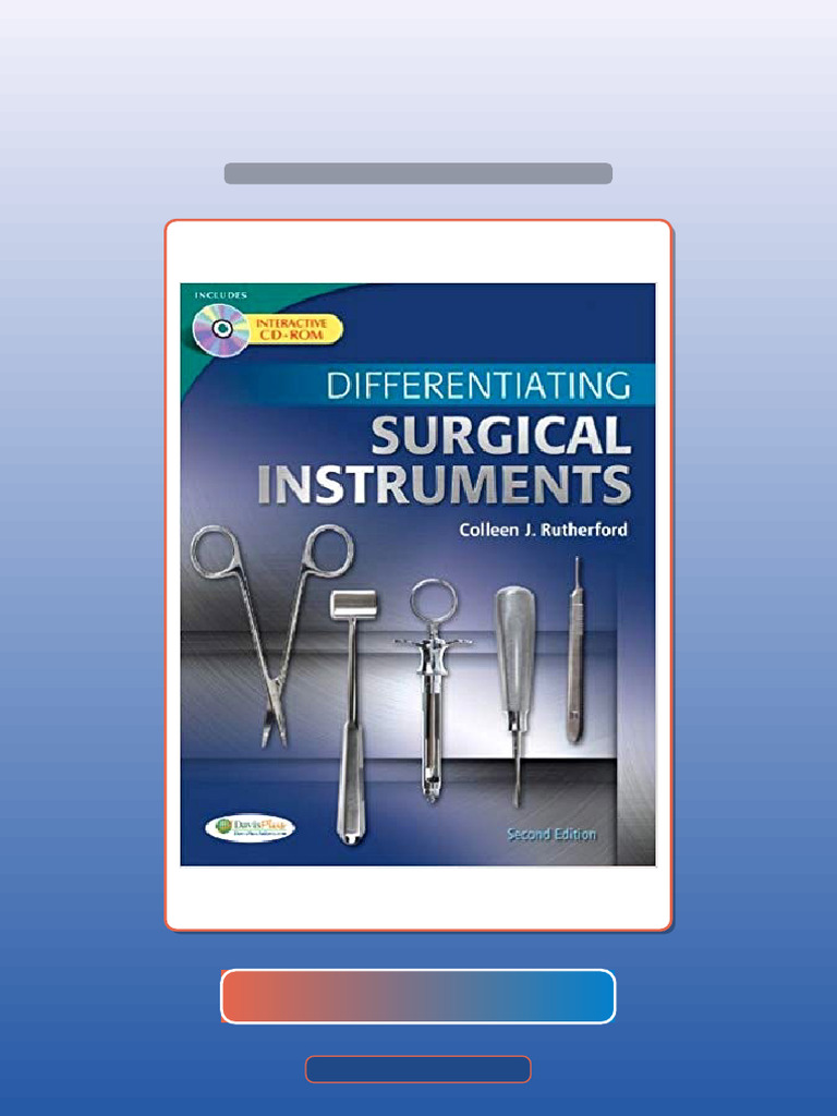 Test Bank of Differentiating Surgical Instruments 2nd Edition by ...