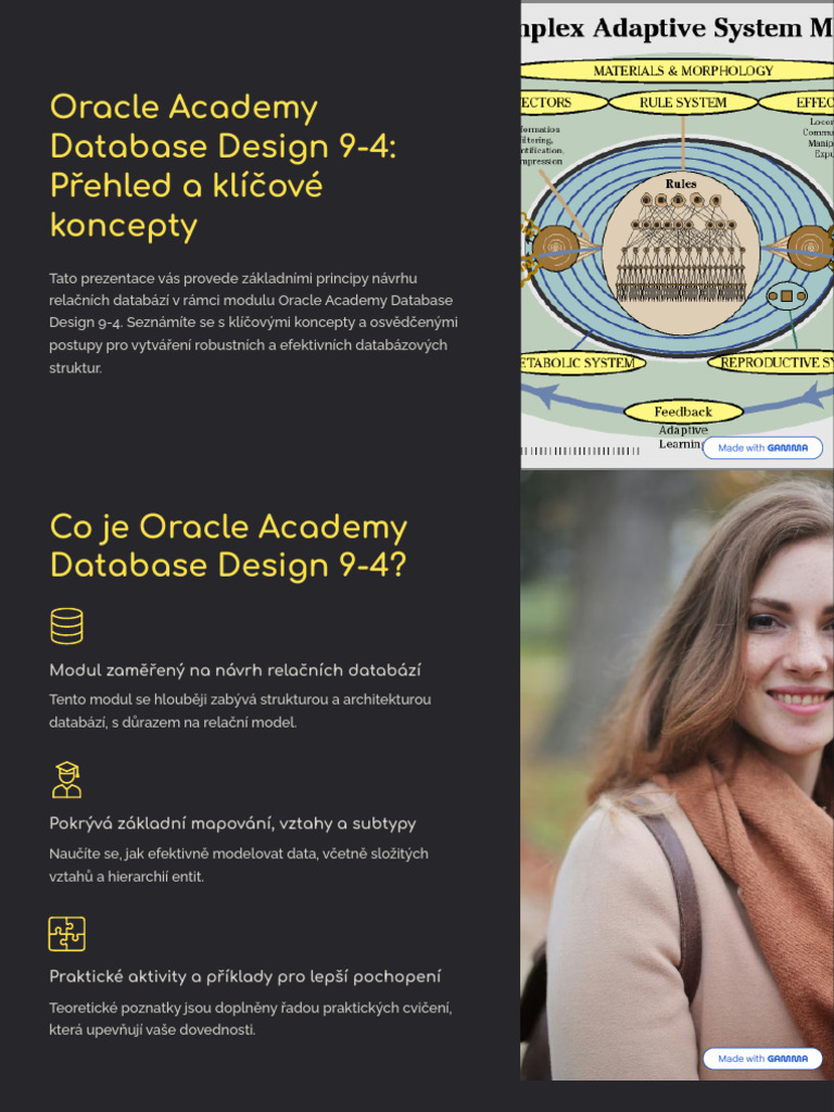 Oracle Academy Database Design 9 4 Prehled A Klicove Koncepty | PDF