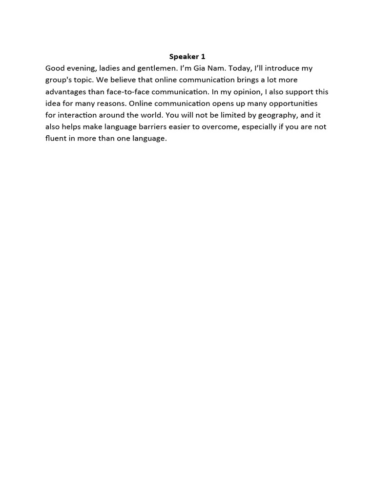 Script-Debate Challenge 3 | PDF | Communication | Computer Mediated ...