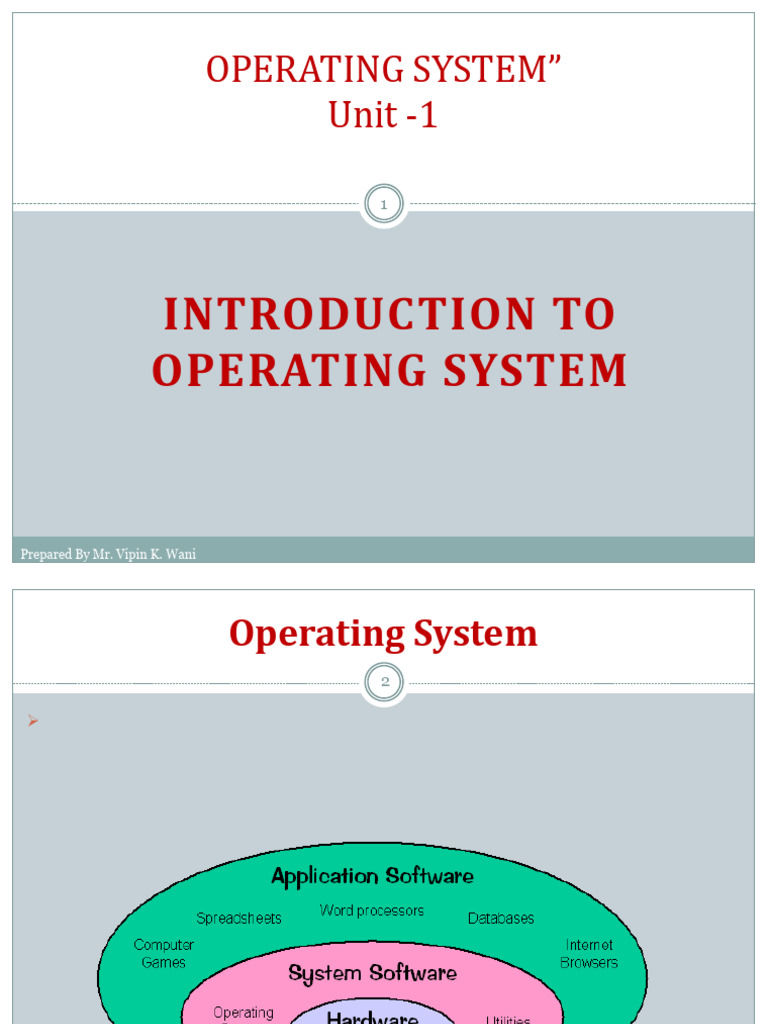 Updated Os Unit 1 | PDF | Operating System | Kernel (Operating System)
