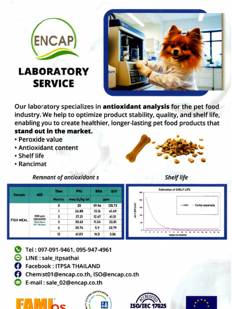 ENCAP Lab Services | PDF