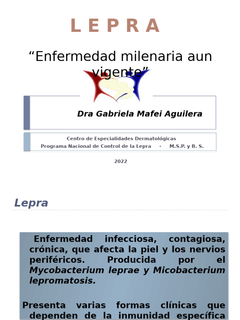 Lepra: Diagnóstico y Tratamiento Actual | PDF | Lepra | Infección