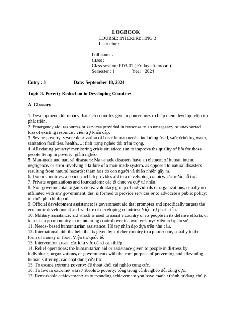 LOGBOOK - PD3 - Entry 3 | PDF
