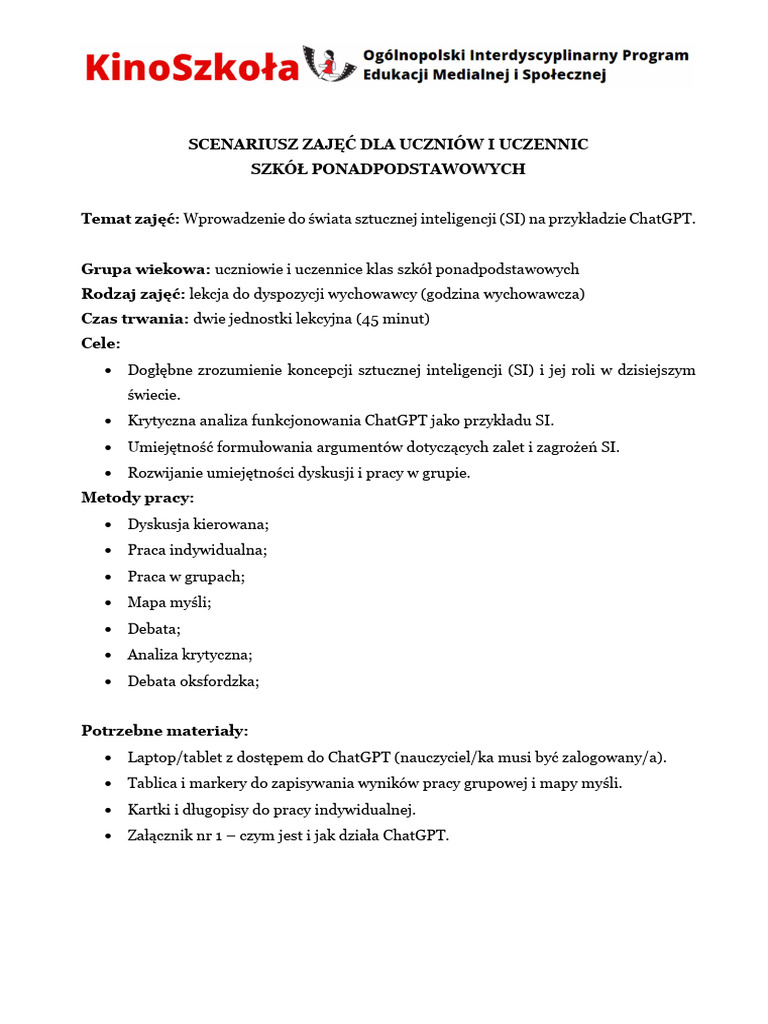 Plusy I Minusy SI Klasy SPP Dwxdss | PDF