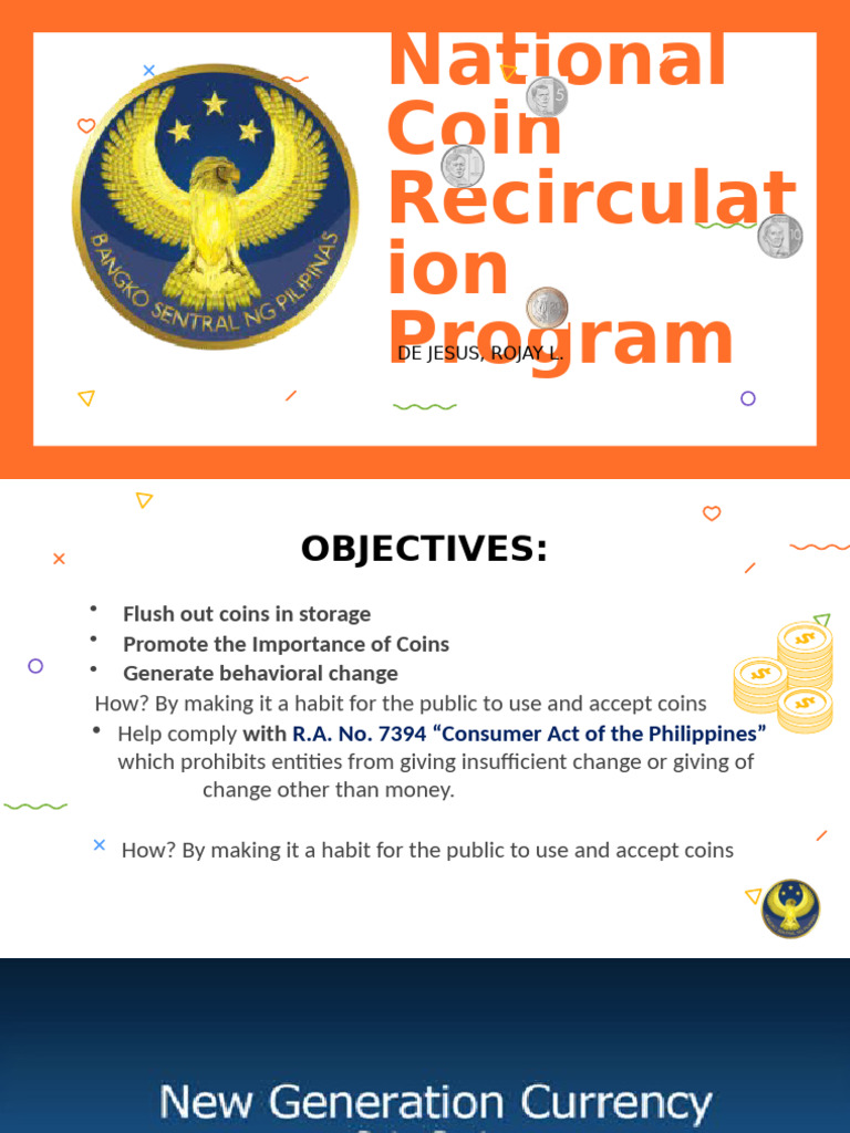 National Coin Recirculation Program Overview | PDF | Coins | Banks
