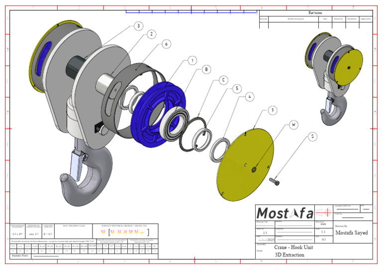 Crane Hook Unit 1764172520 | PDF | Mechanical Engineering