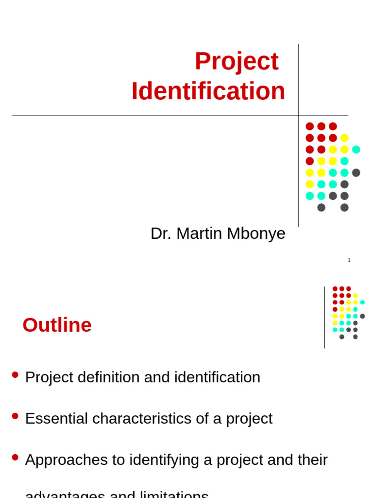 Project Identification Methods Explained | PDF | Survey Methodology | Data
