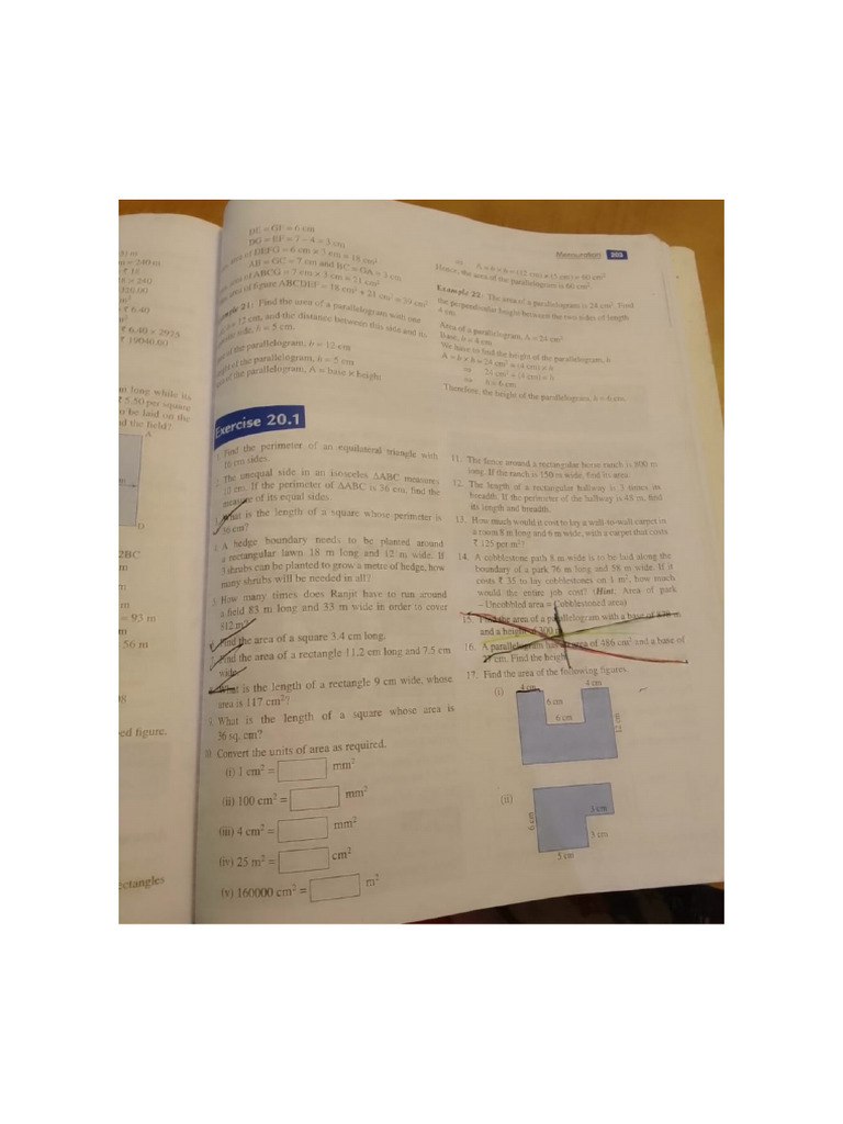 Mensuration Anvika | PDF