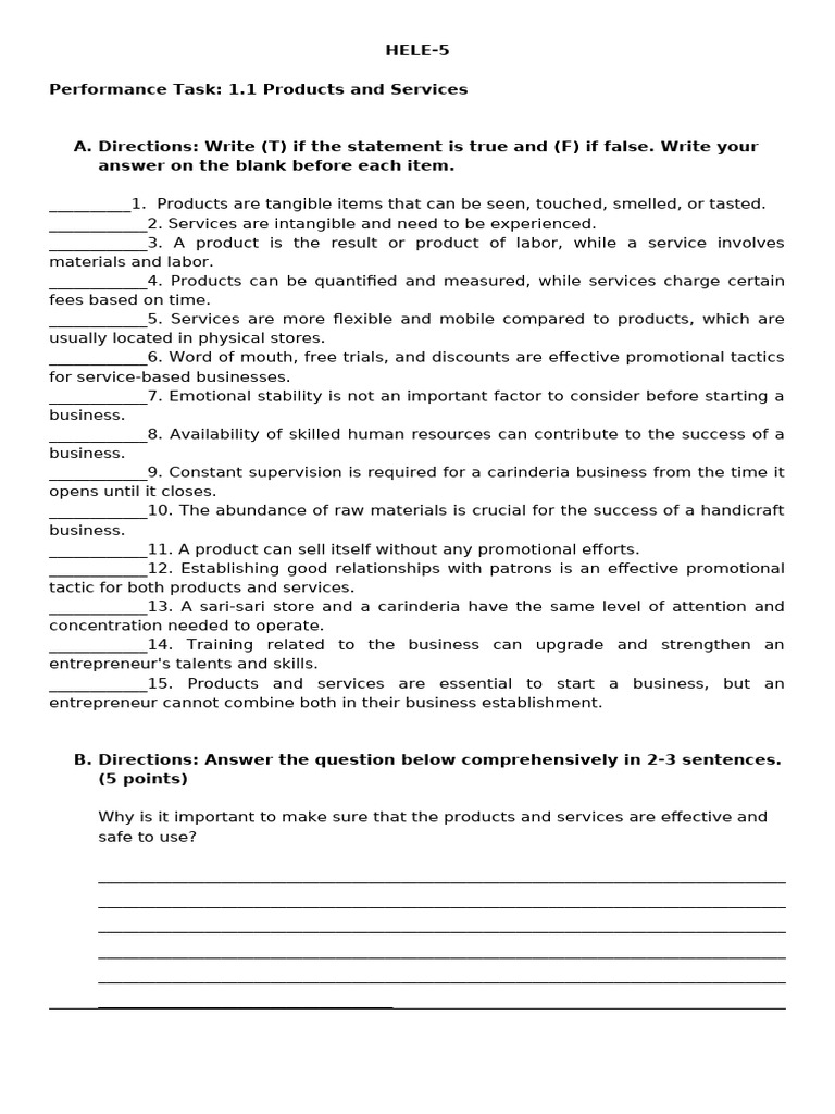 Performance Task 1.1 | PDF | Behavioural Sciences | Cognitive Science