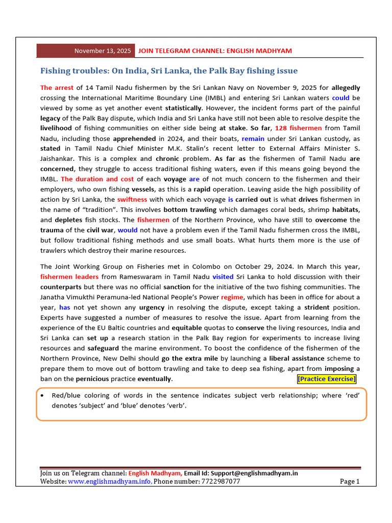 Fishing Troubles | PDF | Verb | Trawling