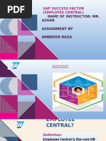 SAP SuccessFactors Data Model Guide | PDF