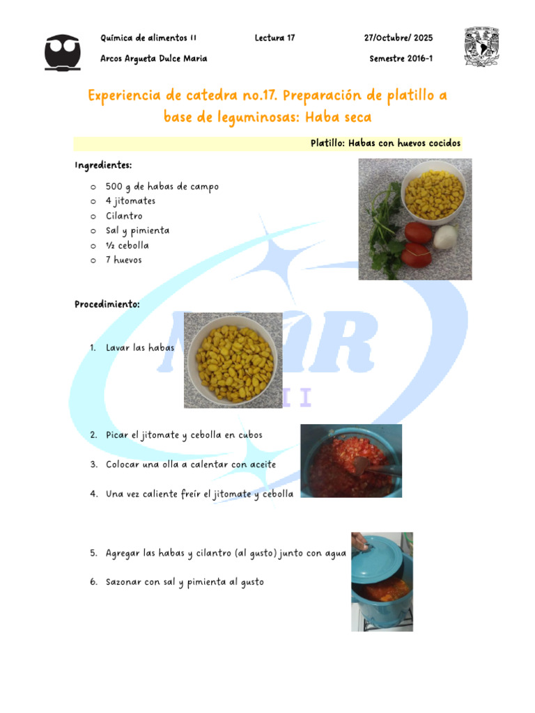 Arcos Dulce_Experiencia de Catedra No.17 | PDF