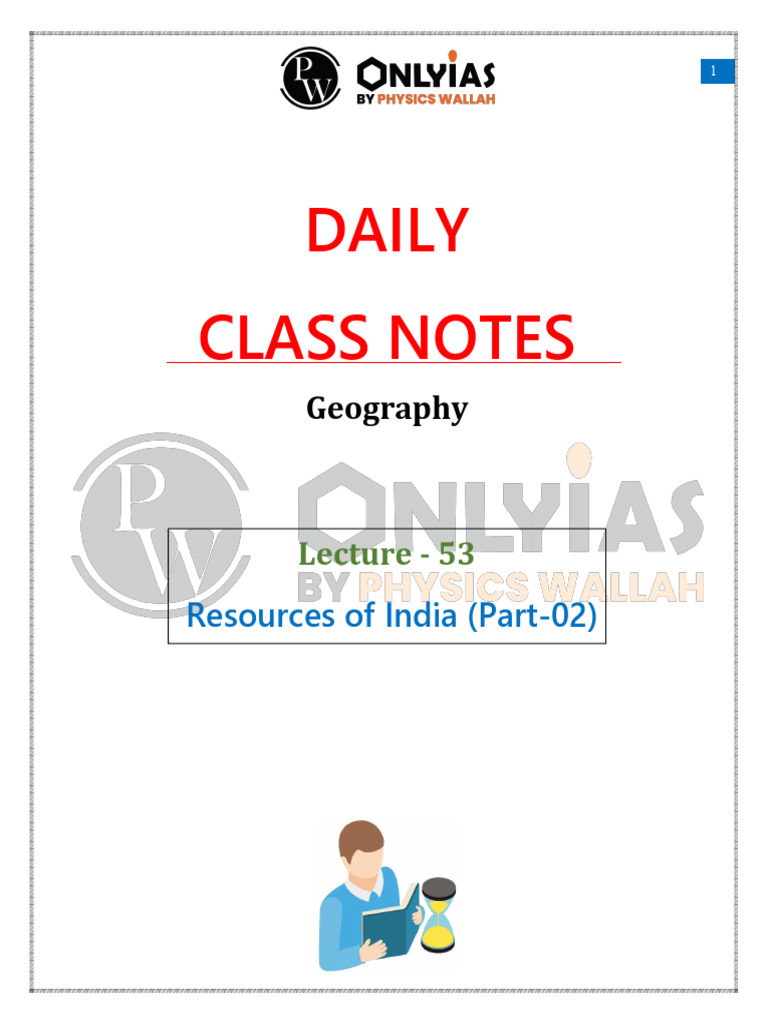Geography 53 - Daily Class Notes | PDF | Nuclear Power | Natural Gas