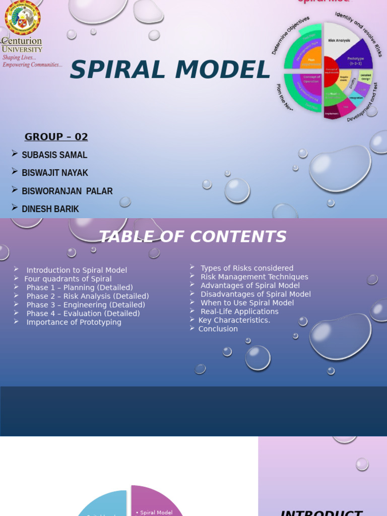 Spiral Model (1) Modify | PDF | Prototype | Risk