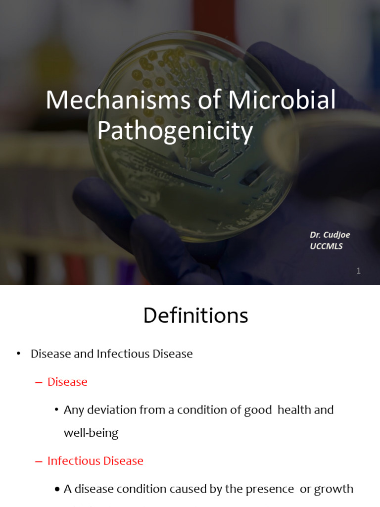 Microbial Mechanisms of Pathogenicity - UCCMLS 200 | PDF | Infection ...