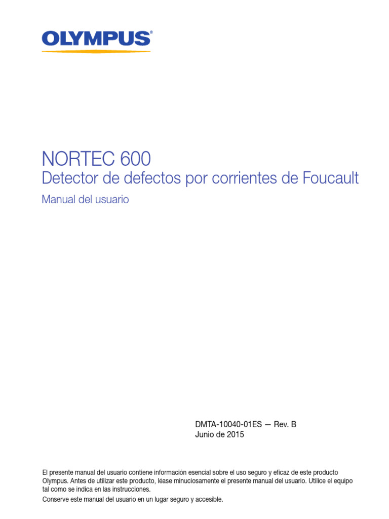 Manual del usuario del NORTEC 600 | PDF | Transporte | Reciclaje