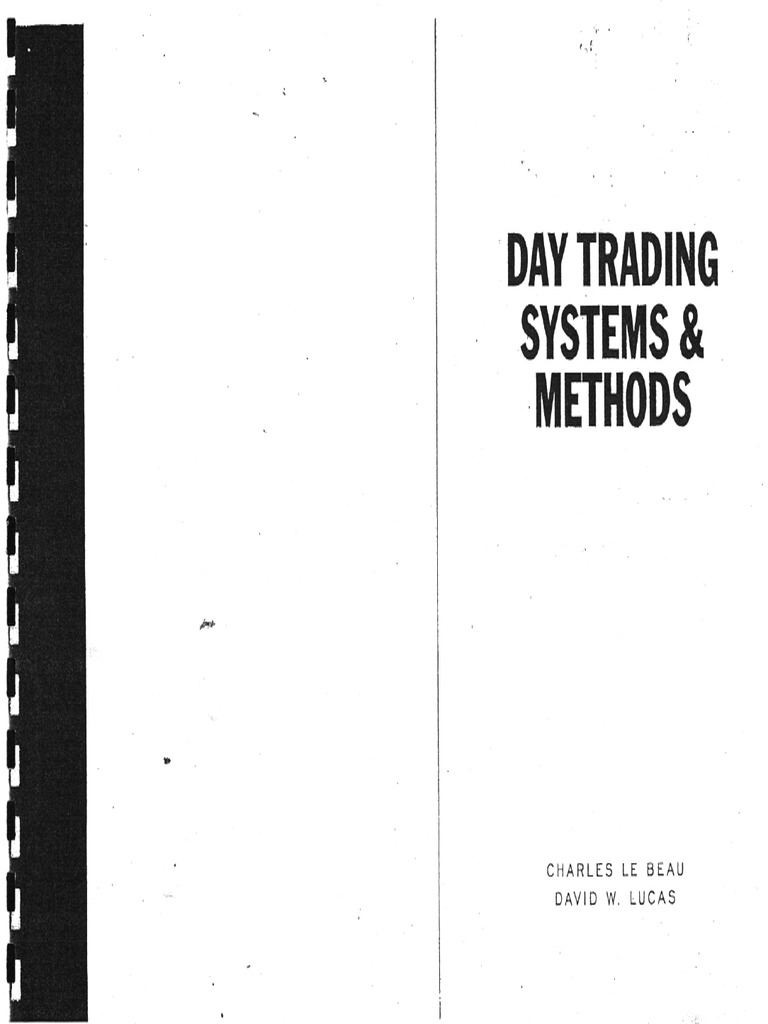 Charles Le Beau, David Lucas - Day Trading Systems & Methods | PDF