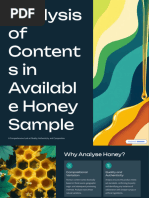 FSSAI Honey Standards Overview | PDF | Honey | Honey Bee