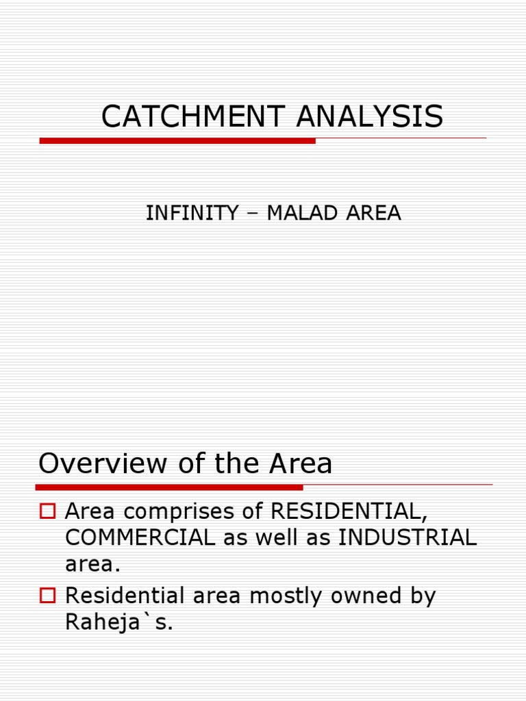 Catchment Analysis Infinity II | PDF | Shopping Mall | Retailing