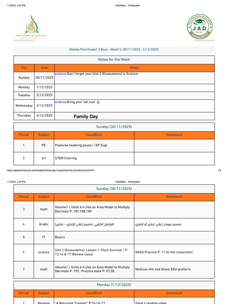 WP14-Gr5 Boys - 30-11-2025 | PDF | Linguistics | Grammar