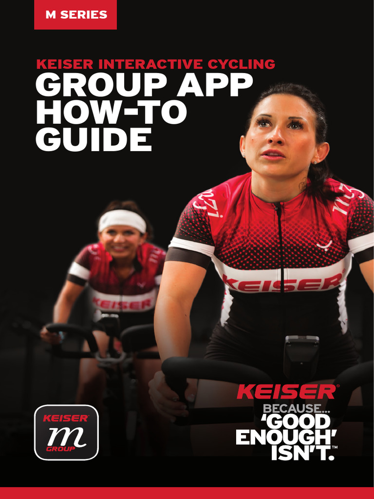 Keiser M Series Group App Guide | PDF | Smartphone | Computer Hardware