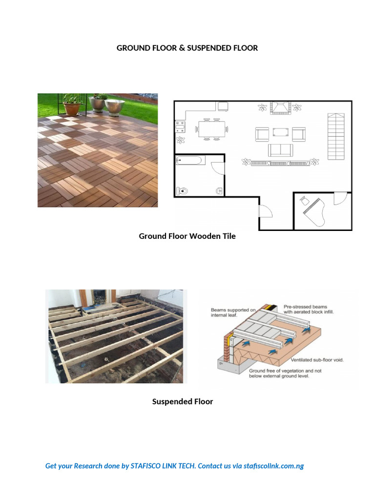 Pictures of Ground Floor & Suspended Floor | PDF