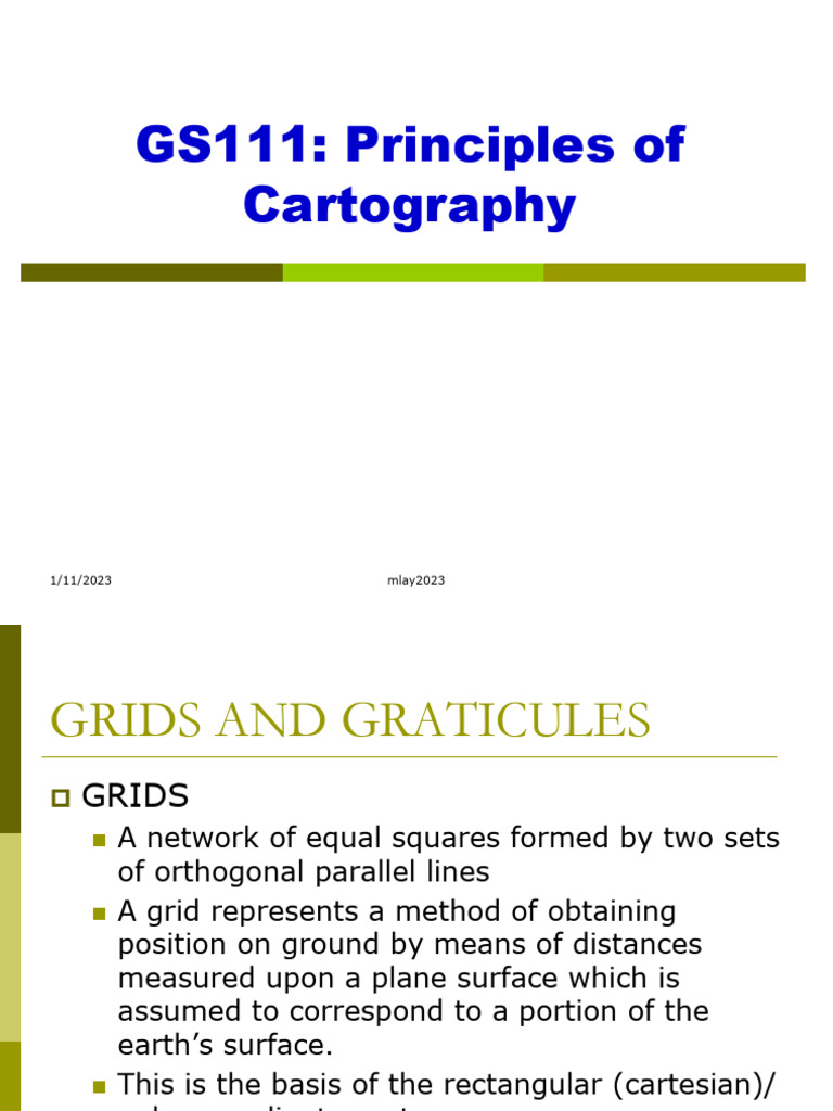 Grids Graticules | PDF | Cartography | Geometry