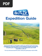 DofE Gold Expedition Kit List 2025 | PDF