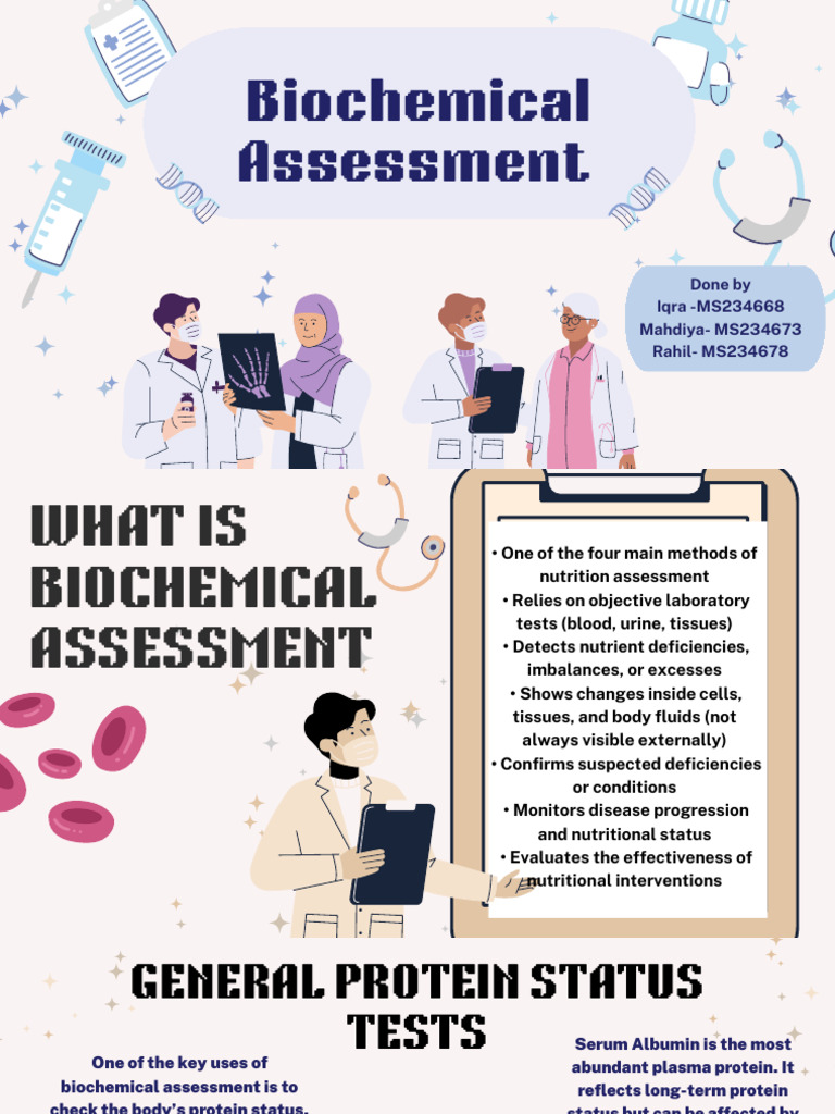 Biochemical Assessments | PDF