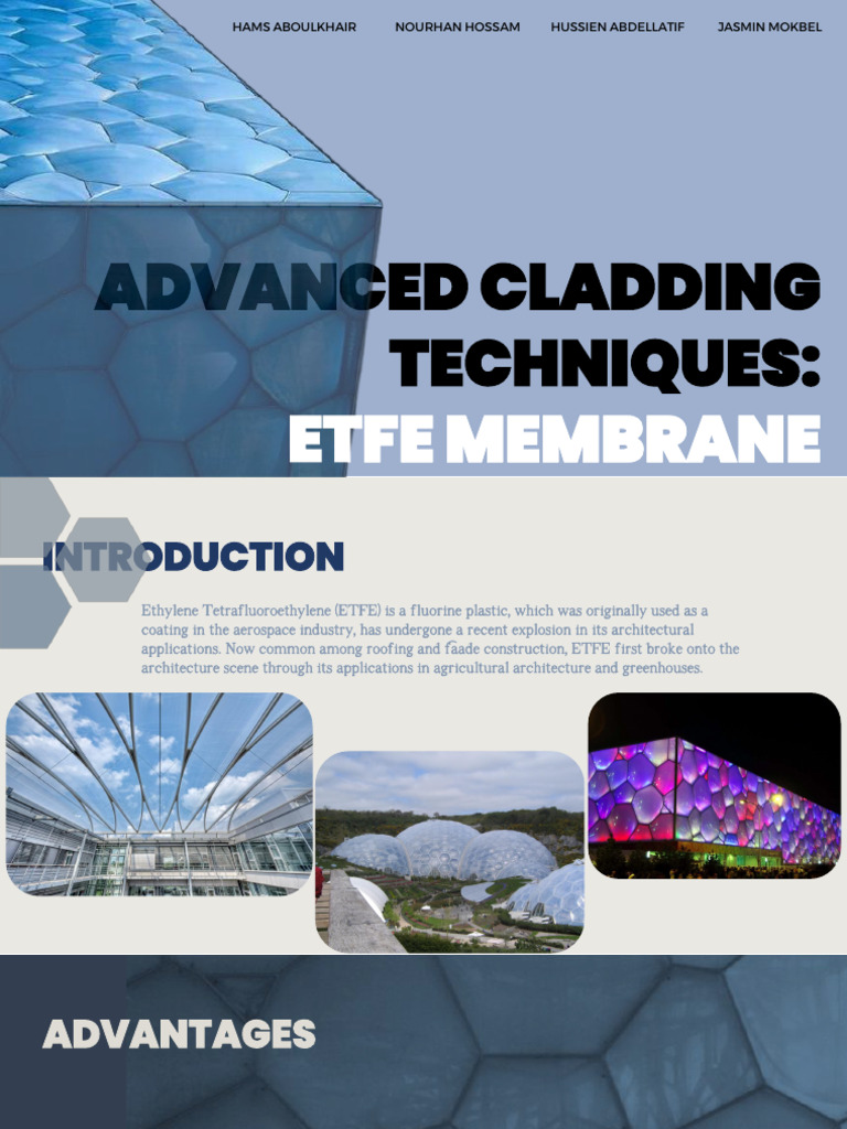 Advanced ETFE Cladding Techniques | PDF