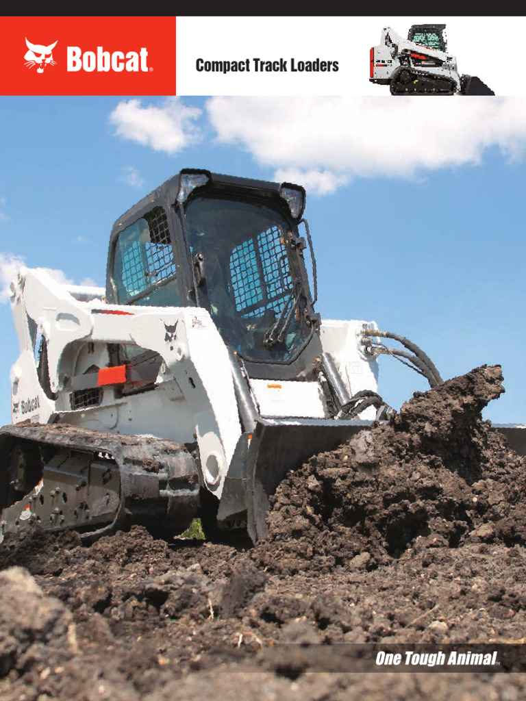 Bobcat Compact Track Loaders Overview | PDF | Loader (Equipment) | Engines