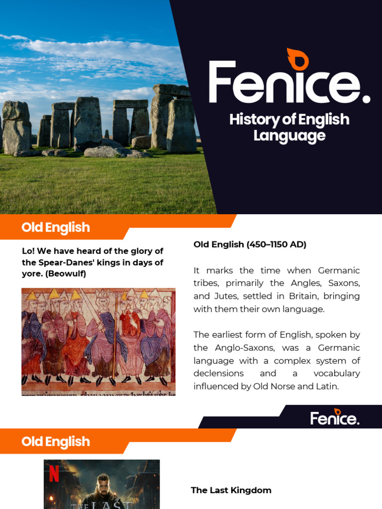 History of English Language | PDF | English Language | Linguistics