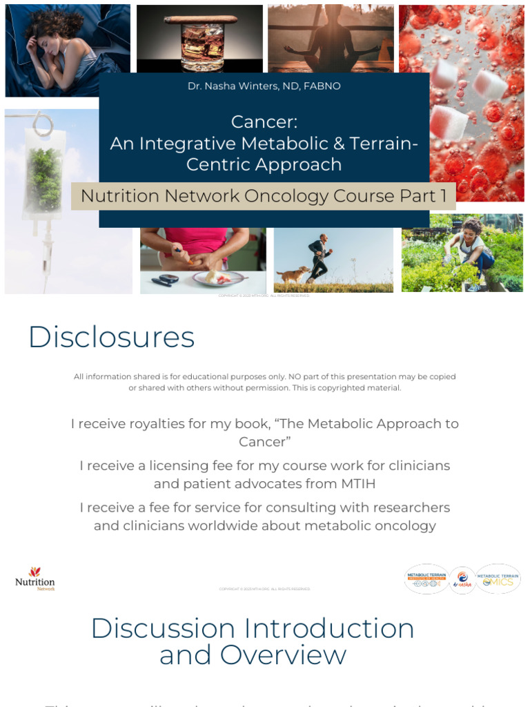 Terrain-Centric Cancer Approach Course | PDF | Cancer | Mitochondrion
