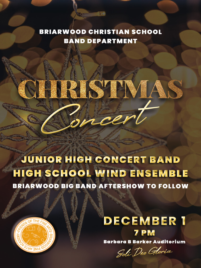 2025 Christmas Program BCS Band | PDF