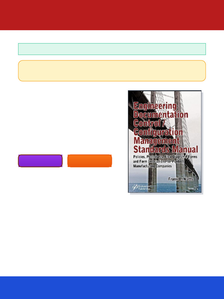 Engineering Documentation Control Configuration Management Standards ...