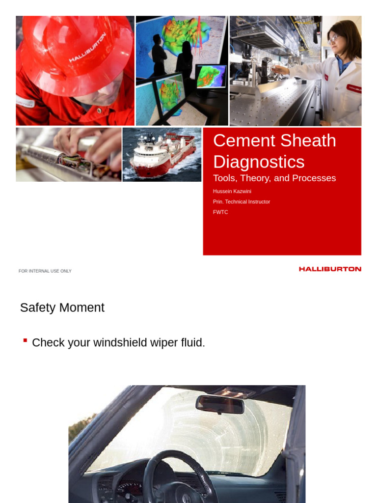 Cement - Evaluation - Presentation - BEST - NEW | PDF | Ultrasound ...