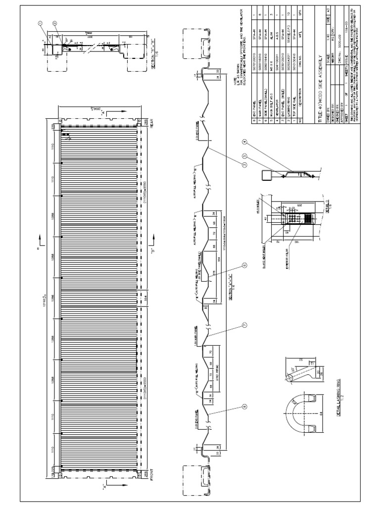 40' New HC DD Drawings | PDF