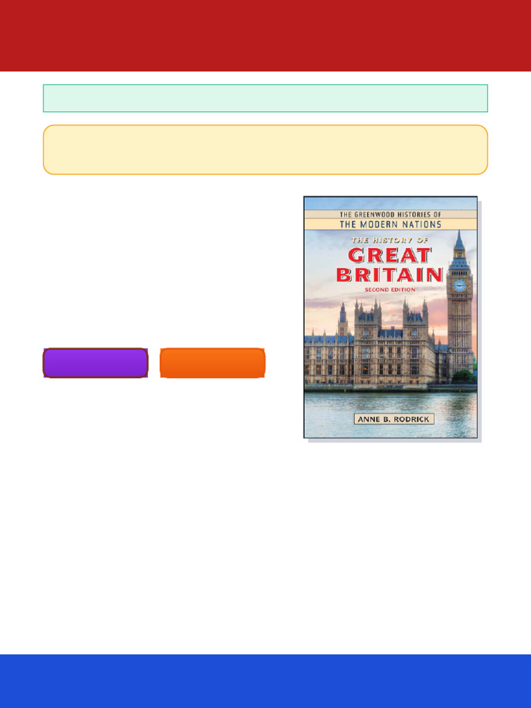 The History of Great Britain 2nd Edition Anne B Rodrick ebook reading ...