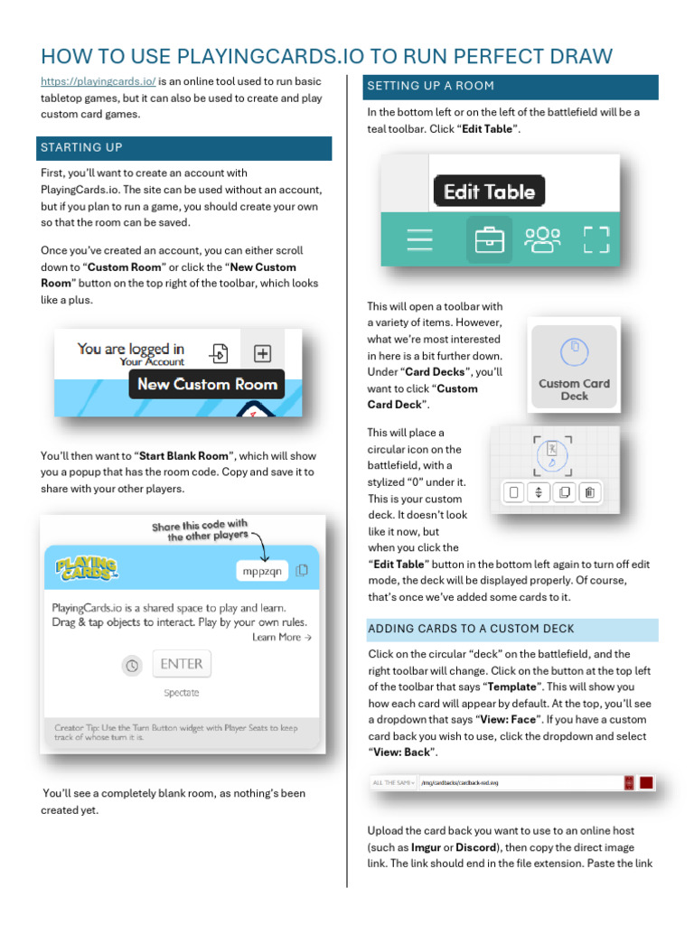 HowtousePlayingCards Io | PDF | Playing Cards | Software