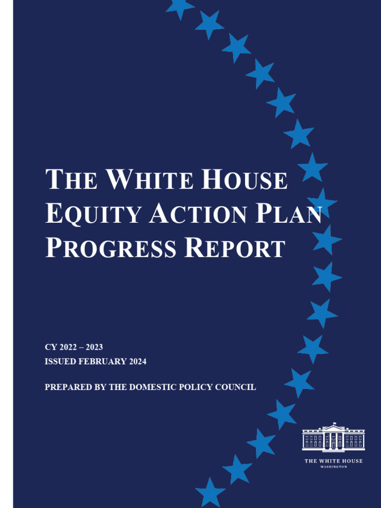 White House Equity Action Plan Progress Report | PDF | Employment ...
