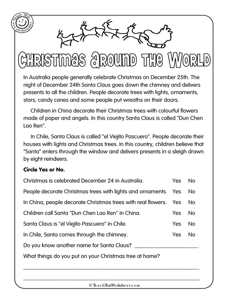 Christmas Around The World | PDF