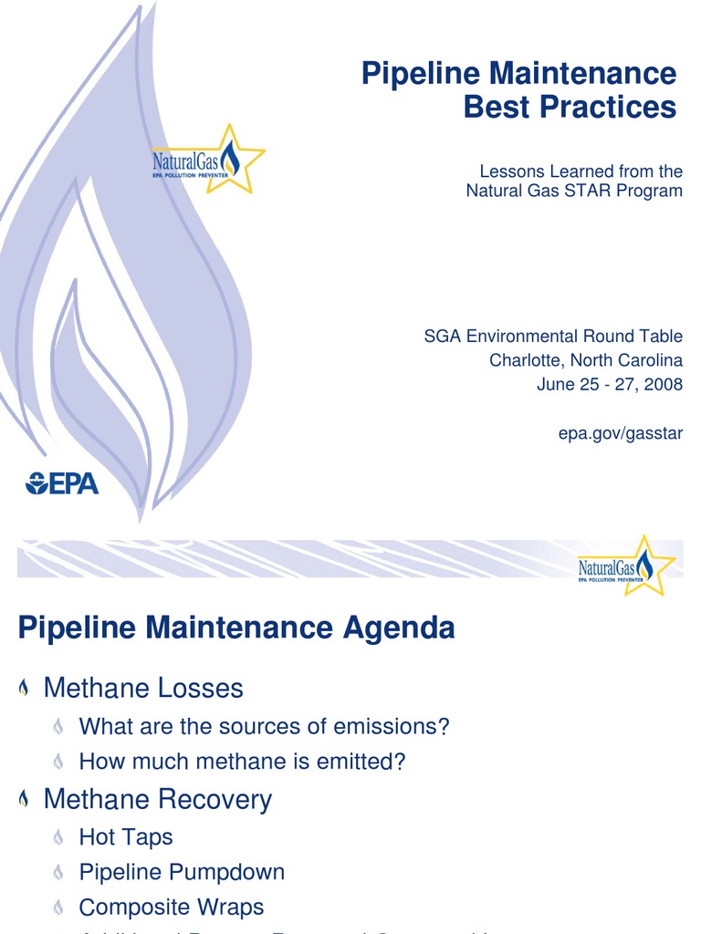 Pipeline Maintenance | PDF | Natural Gas | Pipeline Transport