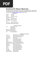 MuseScore 4 Keyboard Shortcuts Guide | PDF | Musical Techniques | Sound