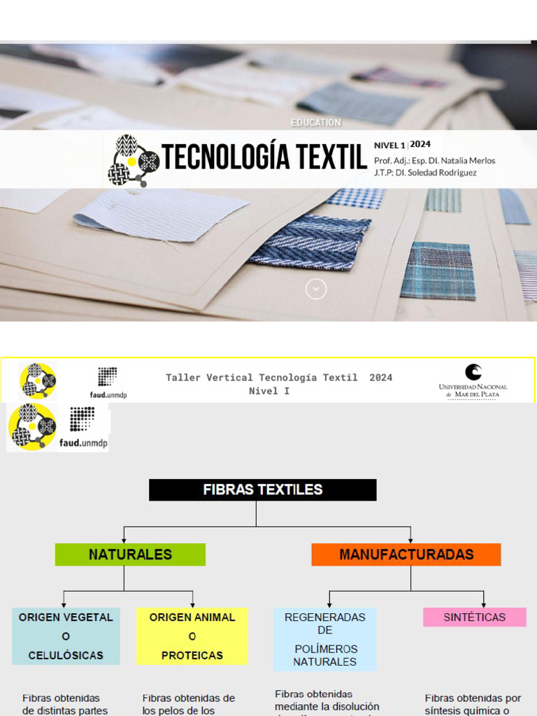 Teorica Fibras Sinteticas | PDF | Textiles | Polímeros